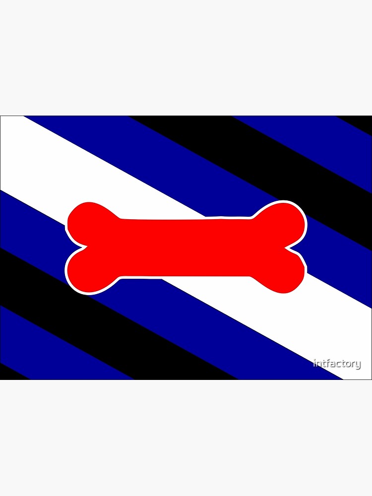 "Puppy Pride Flag" Poster by intfactory | Redbubble