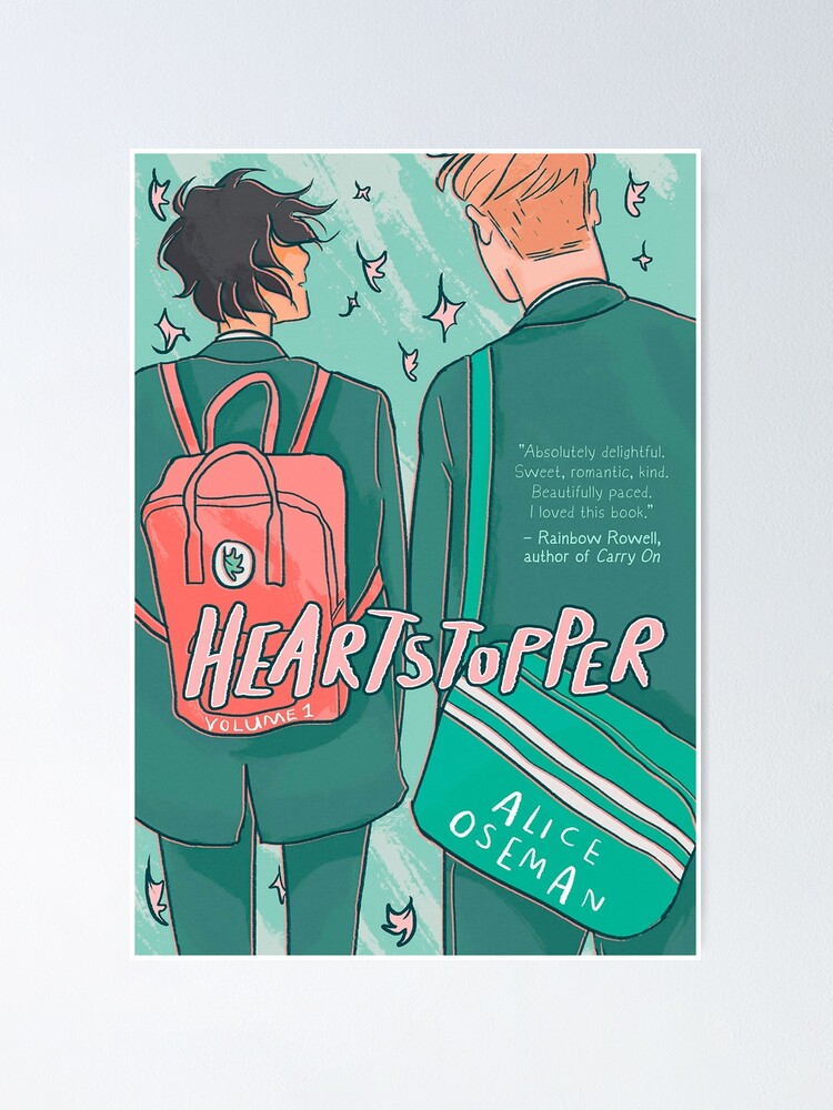 "Heartstopper book cover" Poster by Matilda85 | Redbubble