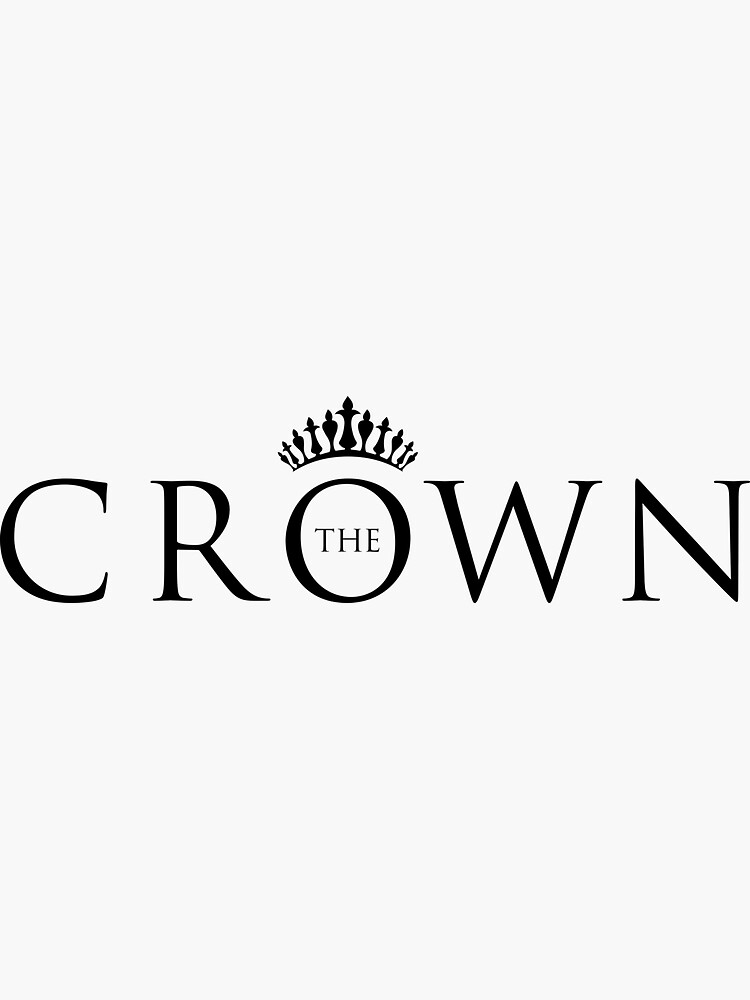 "The Crown" Sticker by tv-netflix | Redbubble