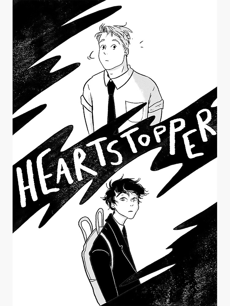 "Heartstopper book cover" Poster by Matilda85 | Redbubble