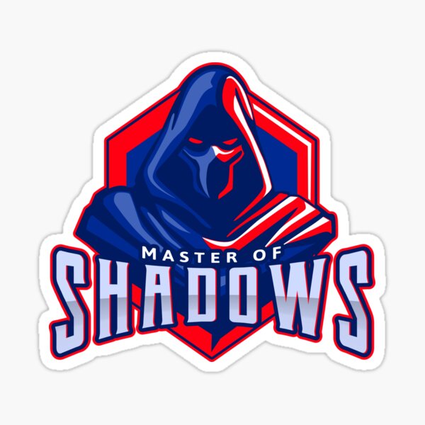 "Master of Shadows - hunter in the shadows 2" Sticker by LargeShop ...