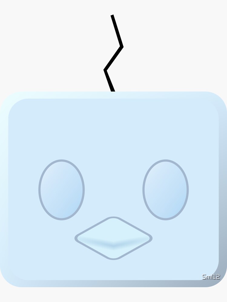 "Eiscue Ice cube" Sticker by Sml12 | Redbubble
