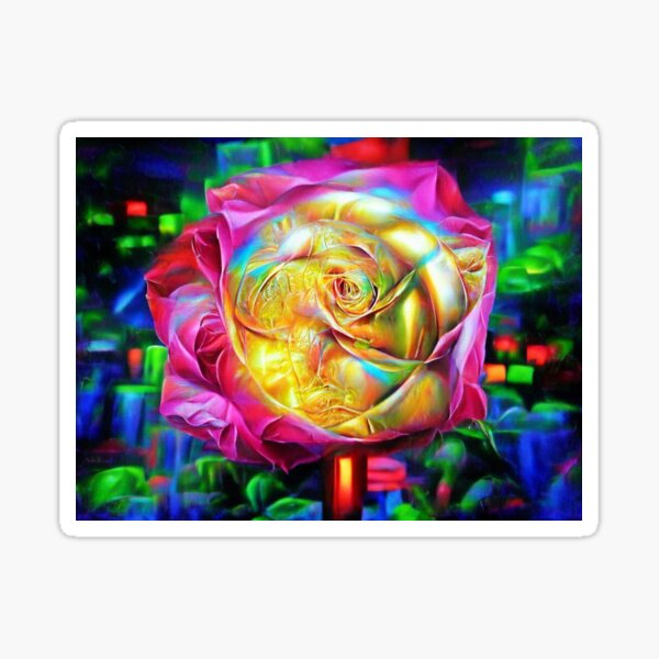 "Rose" Sticker by CSturgill2 | Redbubble