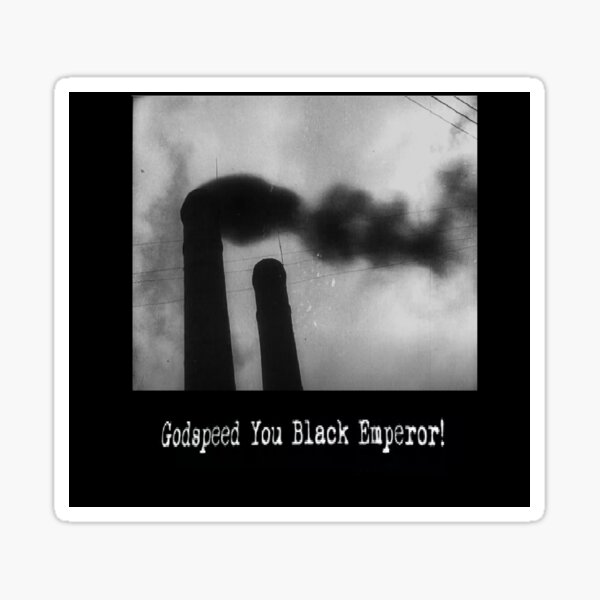 "Godspeed You! Black Emperor Cancer Towers Design" Sticker by ...
