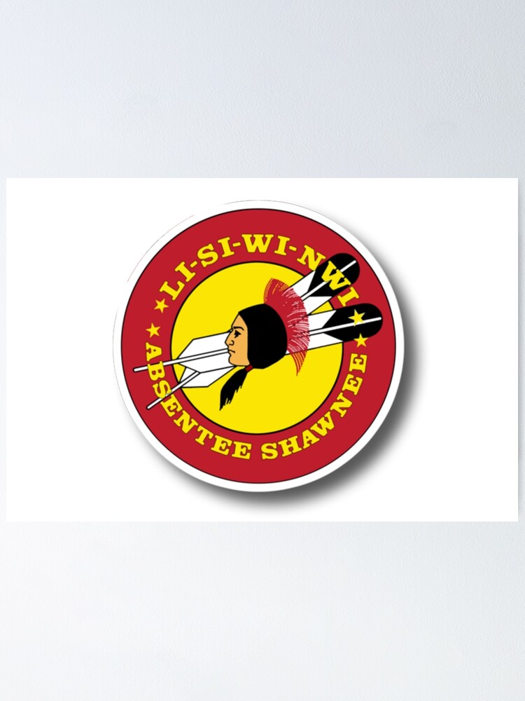 "Wappen des abwesenden Shawnee-Stammes der Indianer von Oklahoma ...