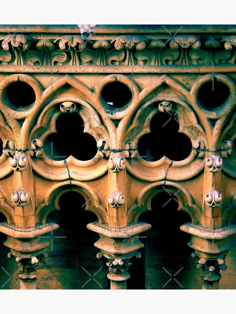 "Gothic Architecture Vibe Art - Goth Pattern Dark and Beautiful Fantasy ...