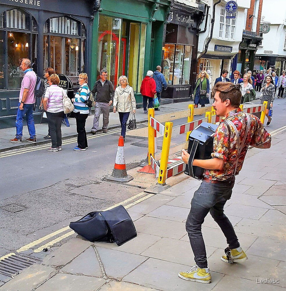 "Busker" by Lesliebc | Redbubble