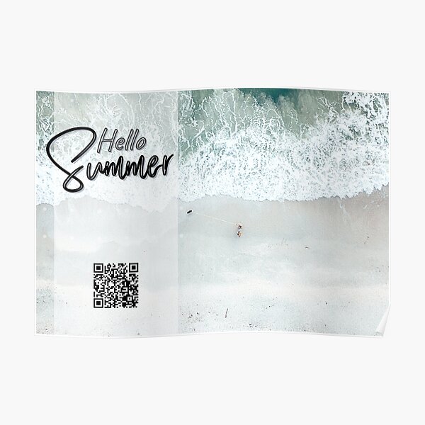 "Music Poster| QR Code" Poster for Sale by innalabwork | Redbubble