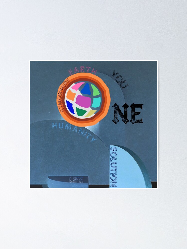 "ONE Atmosphere, Humanity, Earth, Life, Solution Blue edition - Do it ...