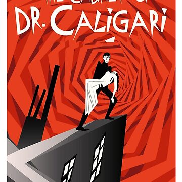 "The Cabinet of Dr. Caligari Horror Movie Vintage 90s" Photographic ...
