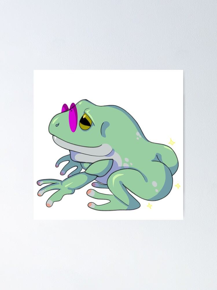 "Dumpy Frog" Poster for Sale by Picopossum | Redbubble