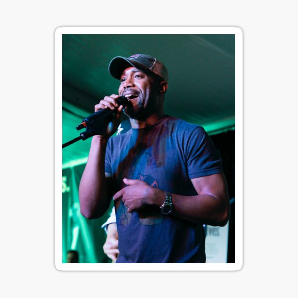 "Darius Rucker at Murray Bros" Sticker by ingepen88 | Redbubble