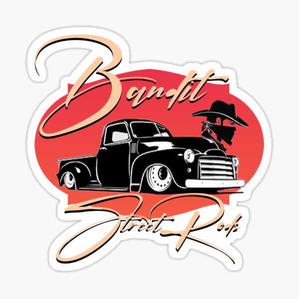 "Bandit street rods" Sticker by partsmanrod | Redbubble