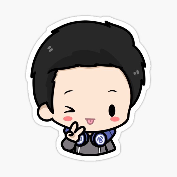 "Chibi Sway (Winking)" Sticker by swaynami | Redbubble