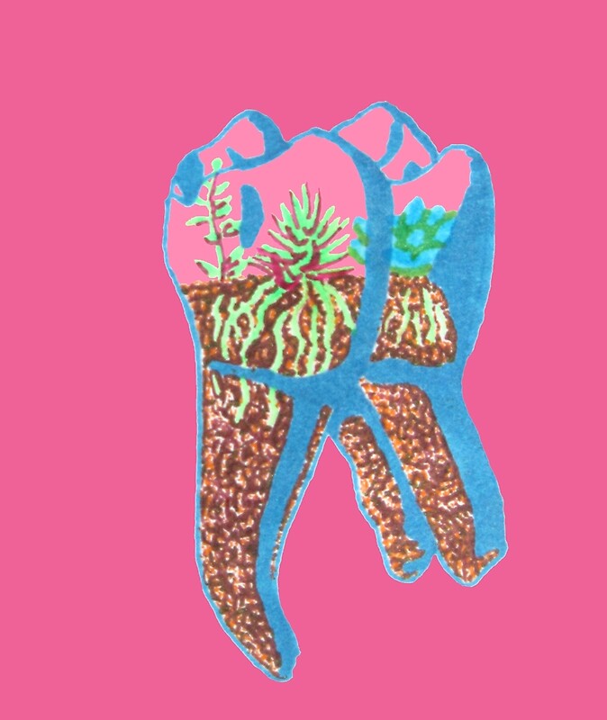 "Tooth Terrarium " by RaLiz | Redbubble