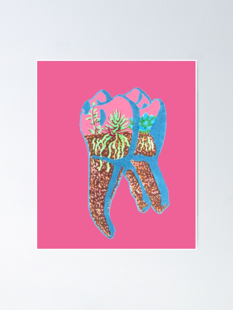 "Tooth Terrarium " Poster for Sale by RaLiz | Redbubble