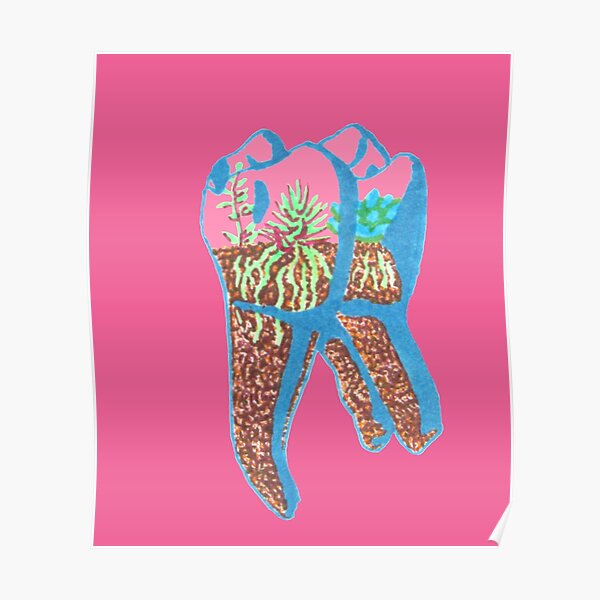 "Tooth Terrarium " Poster for Sale by RaLiz | Redbubble