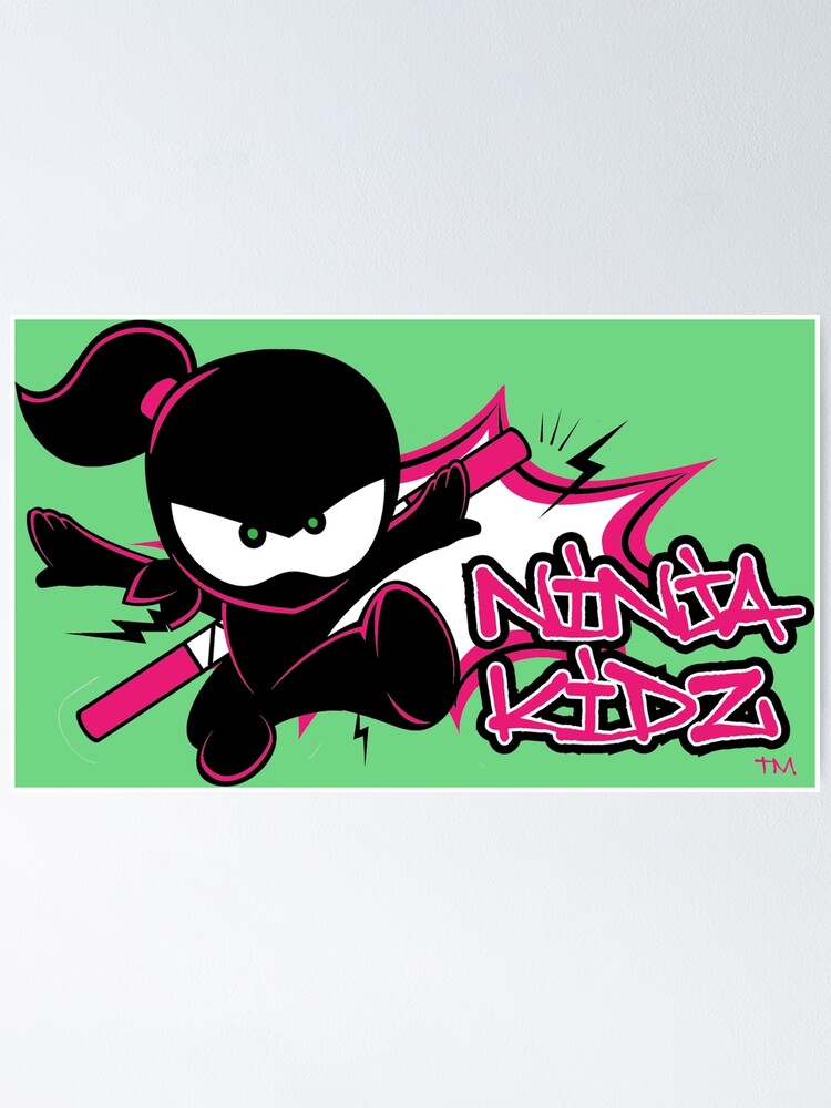 "Ninja Kidz, Youtube Ninja Kidz, Ninja Kidz Girl" Poster for Sale by ...