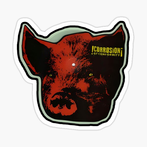 "red pig coc" Sticker by macher16001 | Redbubble