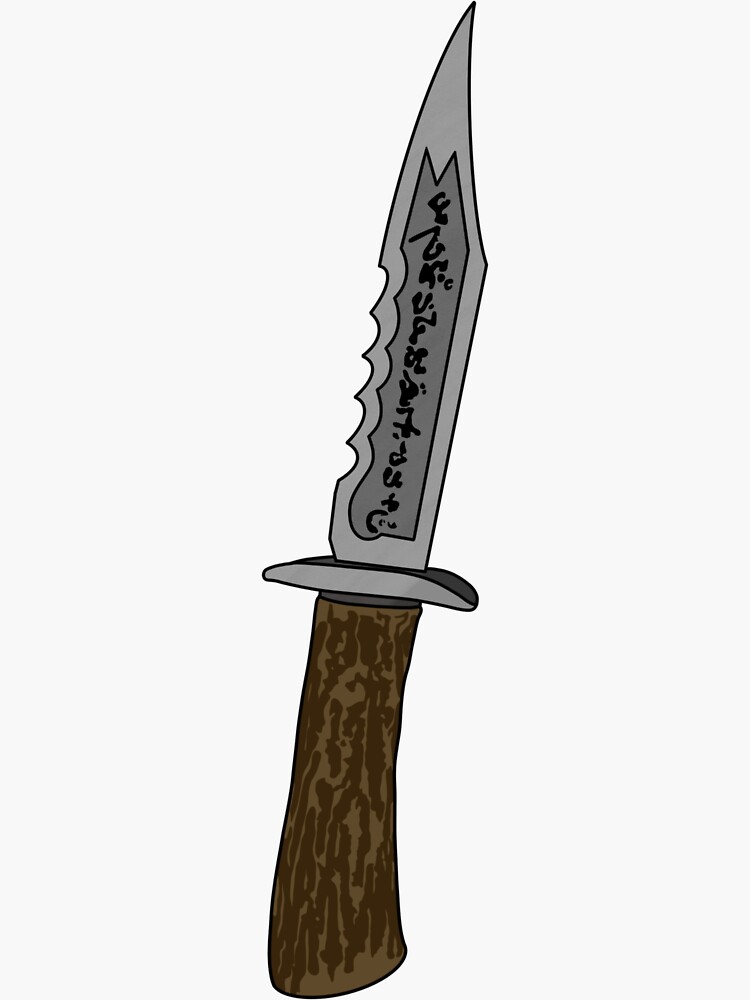 "Demon blade supernatural" Sticker by megansmischief | Redbubble