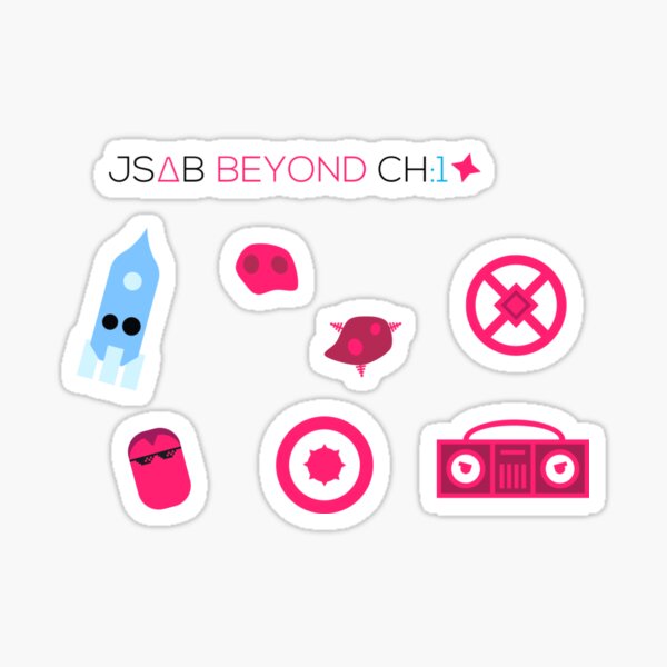 "JSAB Beyond Sticker Pack " Sticker for Sale by TQS-Merch | Redbubble