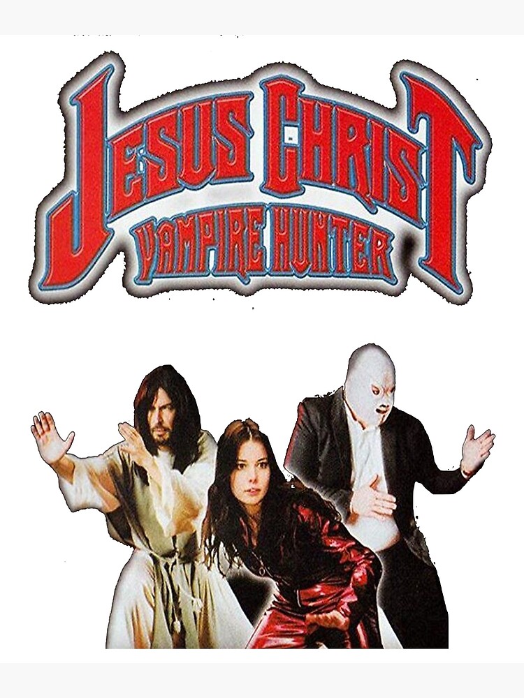 "Jesus Christ Vampire Hunter Horror Movie Vintage" Photographic Print ...