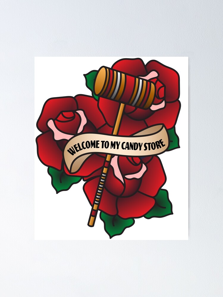 "Welcome to my Candy Store" Poster for Sale by qynnderella | Redbubble
