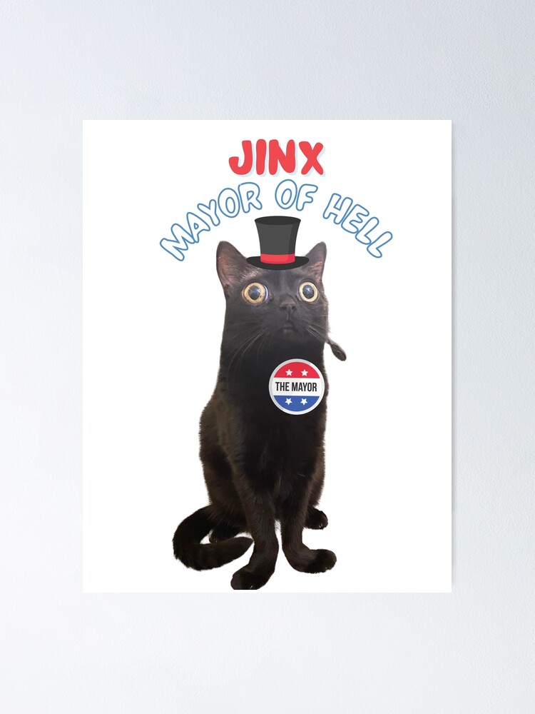 "Jinx The Cat classic t shirt | Jinx The Cat mayor of hell Tee and ...