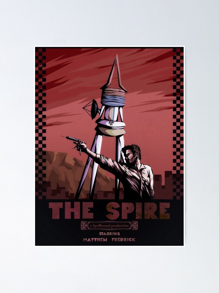"The Spire Movie Poster" Poster for Sale by Loli-Jane | Redbubble