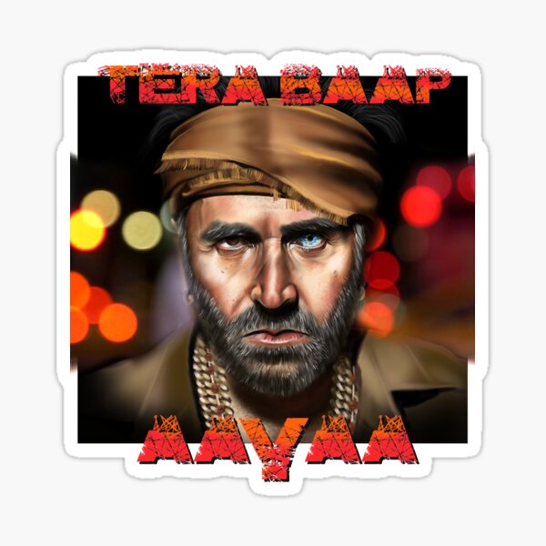 "Animal Tera Baap Ayaa, Akshay Kumar" Sticker by ReanaRuecker69 | Redbubble