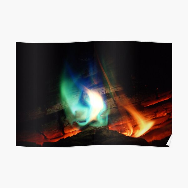 "Fireside" Poster for Sale by Phoenixphoxes | Redbubble
