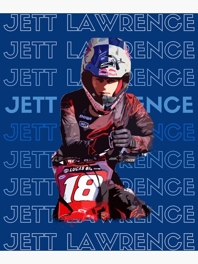 "Jett Lawrence Jettson 83 (1)" Poster for Sale by Elenopehanson | Redbubble