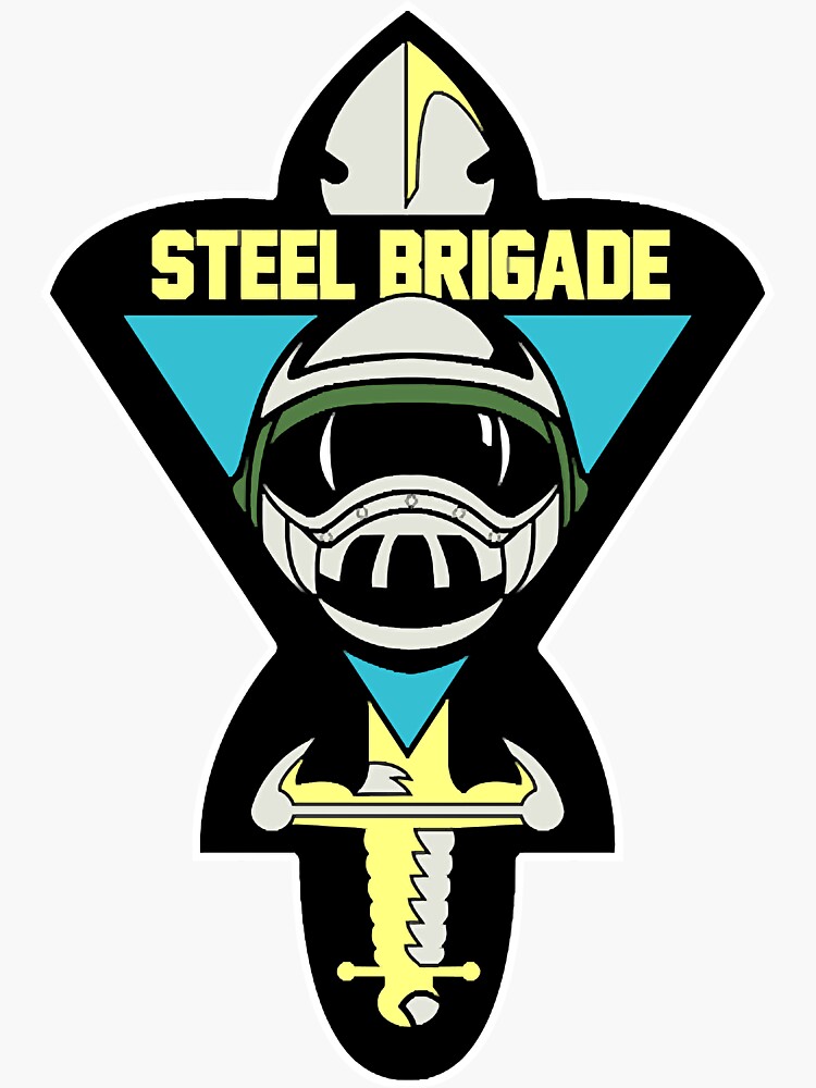 "G.I. Joe Steel Brigade " Sticker for Sale by PatrickSpooner | Redbubble