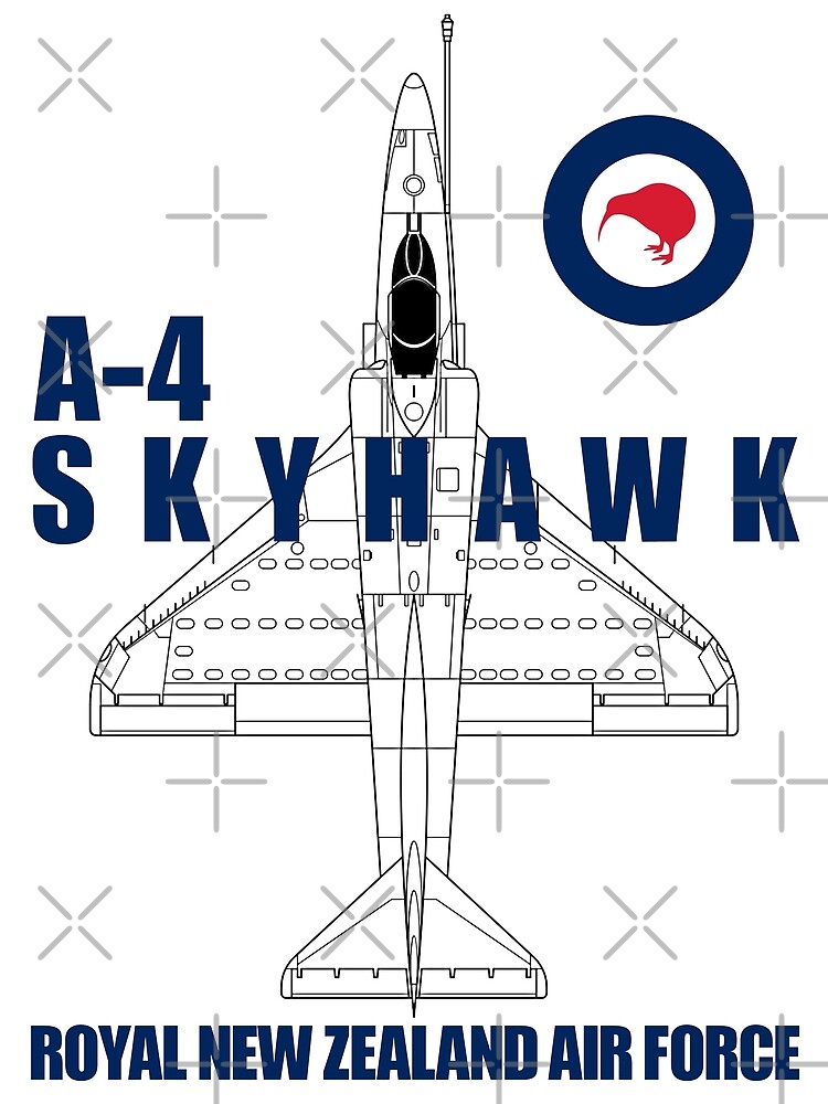 "A-4 Skyhawk Royal New Zealand Air Force - RNZAF" Poster for Sale by ...