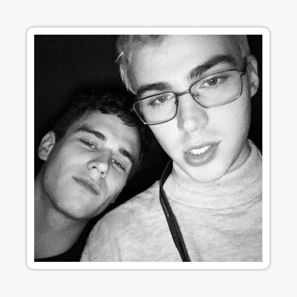 "Justin and Alex 13rw" Sticker by sharpwords | Redbubble
