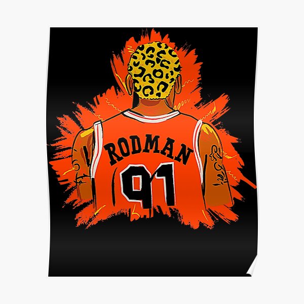 Póster «dennis rodman dennis rodman dennis rodman 91 dennis rodman ...