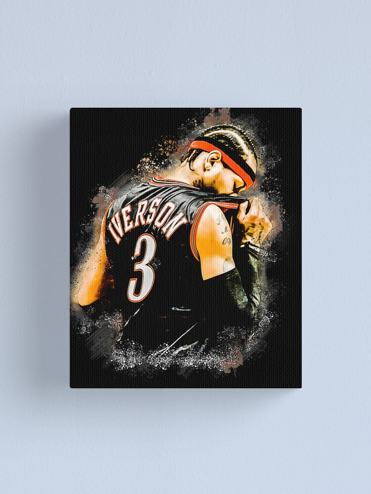 "Allen Iverson Allen Iverson Allen Iverson gift" Canvas Print for Sale ...