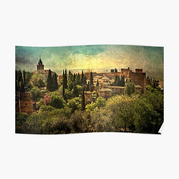"The Alhambra Granada" Poster for Sale by IanWL | Redbubble
