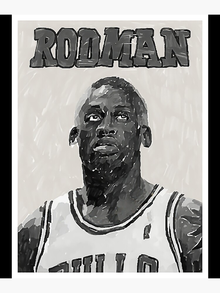 "Dennis Rodman Dennis Rodman Dennis Rodman Dennis Rodman fan" Art Print ...