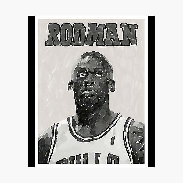 Lámina fotográfica «Dennis Rodman Dennis Rodman Dennis Rodman Fanático ...