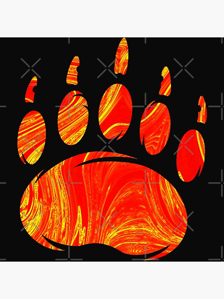 "aesthetic footstep bear" Poster for Sale by Integrade-TXC | Redbubble