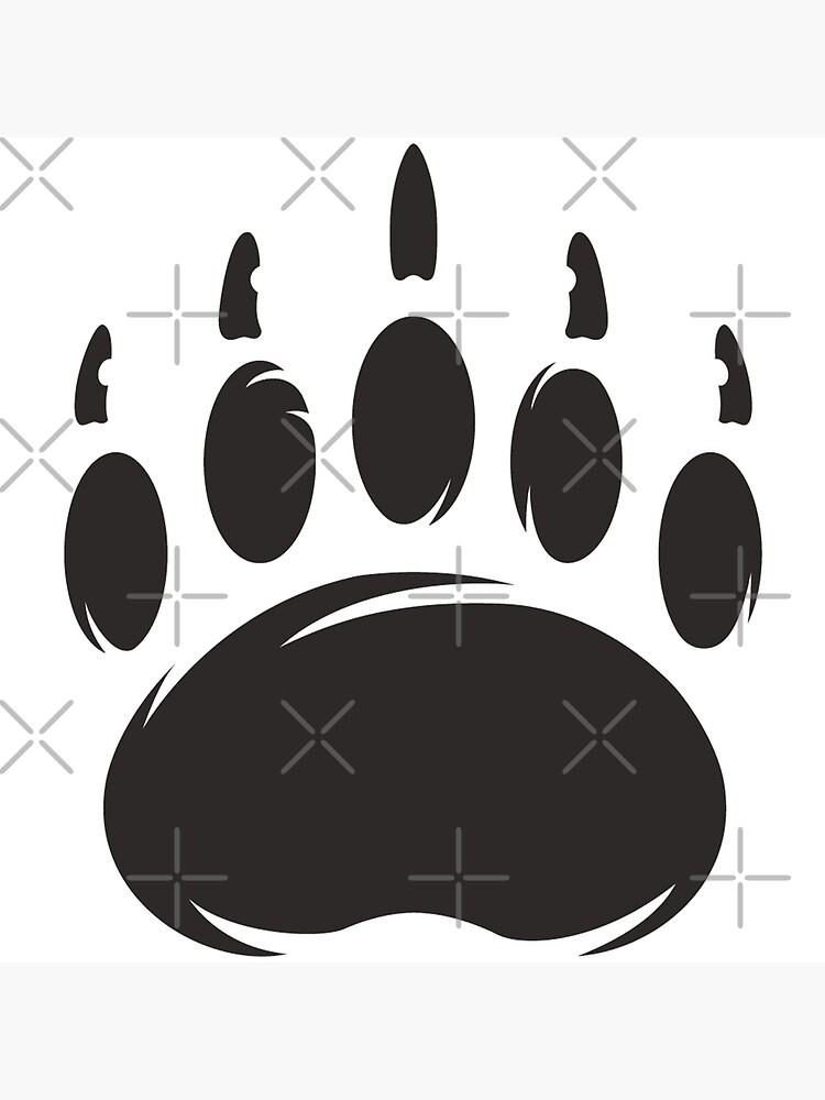 "aesthetic footstep bear" Poster for Sale by Integrade-TXC | Redbubble