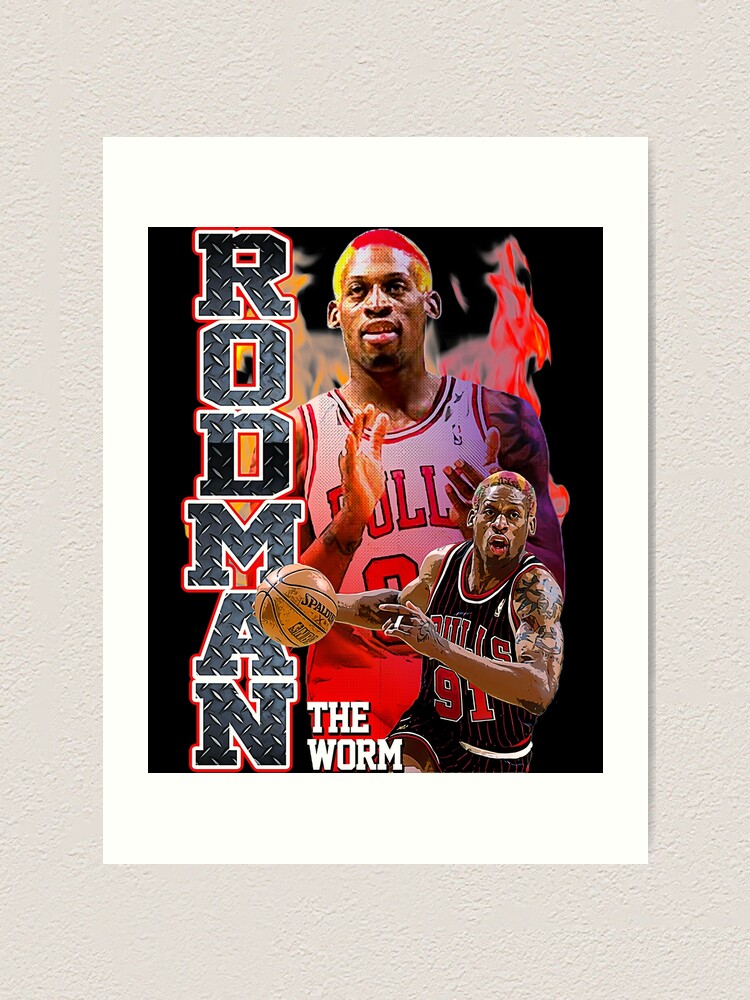 "Dennis Rodman Dennis Rodman Dennis Rodman fan Dennis Rodman" Art Print ...