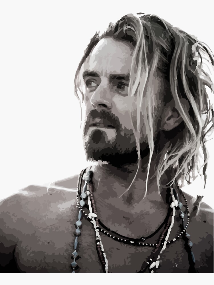 "Xavier Rudd Australian Singer " Sticker by RatedHBCUs | Redbubble