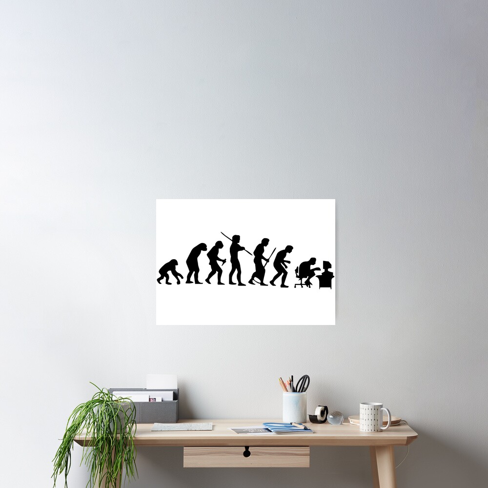 "Evolution" Poster for Sale by Kuratoth | Redbubble