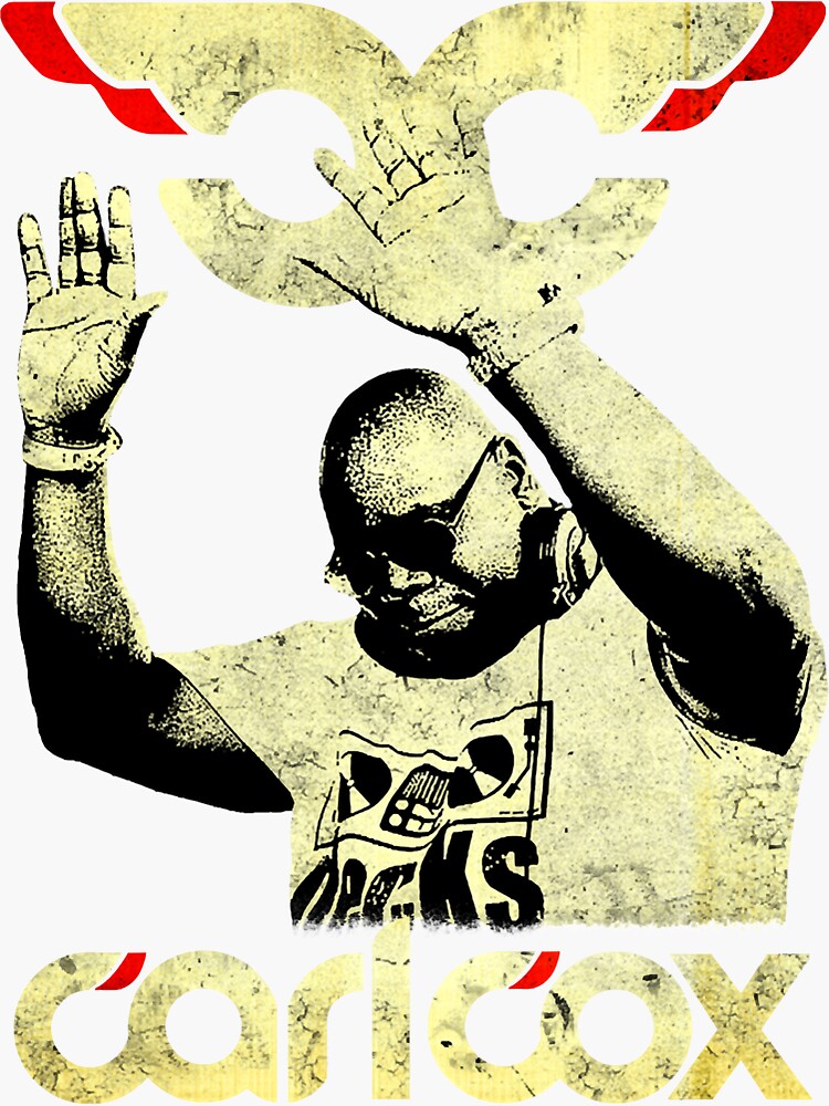 "Carl Cox" Sticker for Sale by darkight1156 | Redbubble