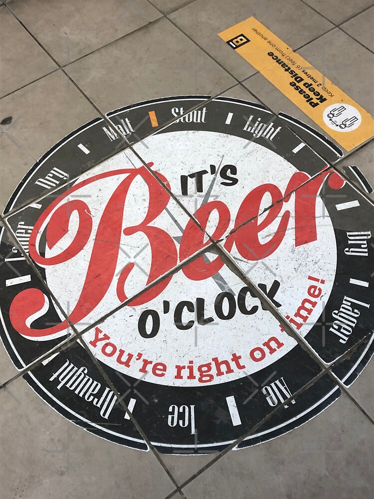 "Beer, Beer Oclock, Beer mug, Beer " Sticker for Sale by PicsByMi ...