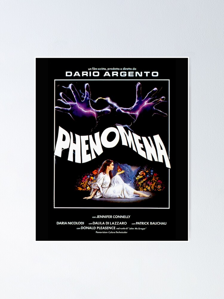 "Phenomena (1985) Dario Argento" Poster for Sale by goodmananna | Redbubble