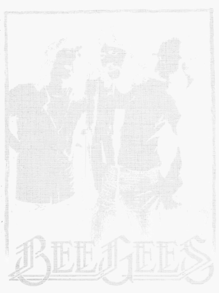 "Bee Gees Band" Sticker for Sale by findme225 | Redbubble