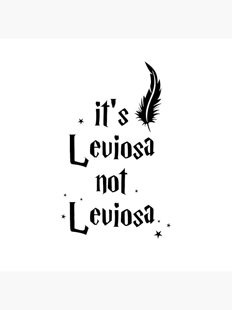 "It's LeviOsa Not LeviosA" Poster for Sale by leegends44 | Redbubble